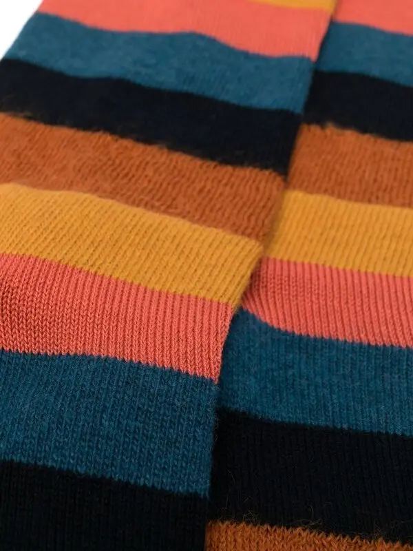 Paul Smith Striped Cotton Socks