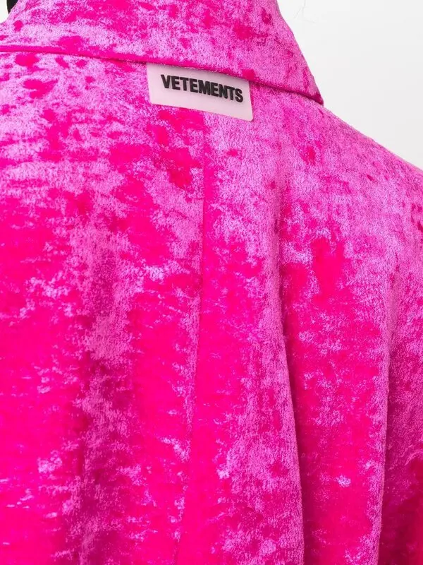 Vetements Single-breasted Blazer - Pink