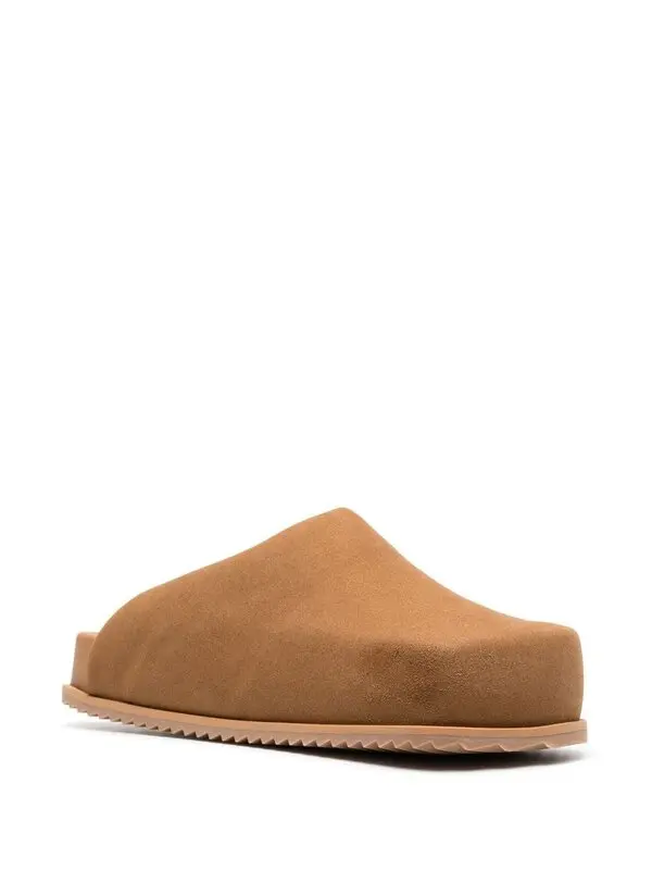YUME YUME Square-toe Sandals - Brown