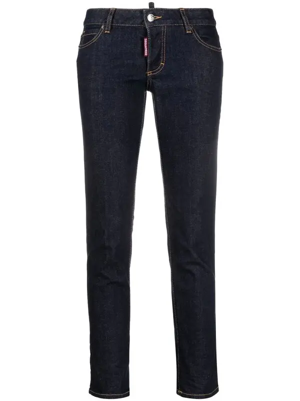 Dsquared2 Cropped Slim-fit Jeans