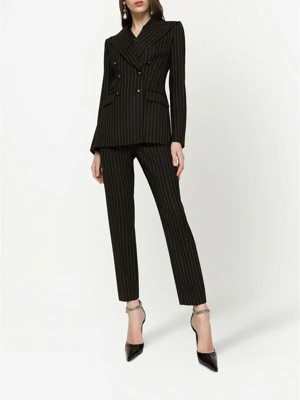 Dolce & Gabbana Pinstriped Twill Trousers