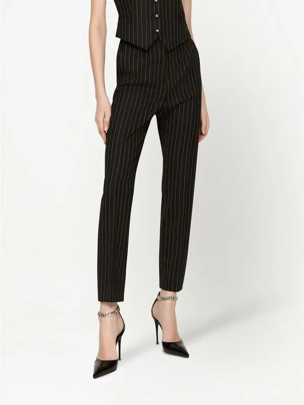 Dolce & Gabbana Pinstriped Twill Trousers