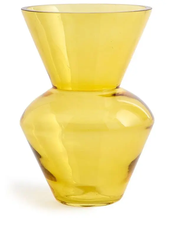 POLSPOTTEN Fat Neck Vase - Yellow