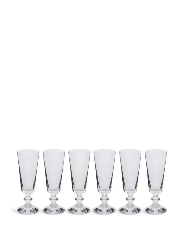 ICHENDORF MILANO Parigi Set-of-six Flute Glasses