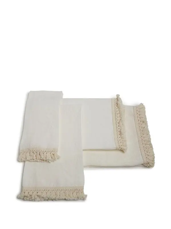 ONCE MILANO Fringed Bath Sheet