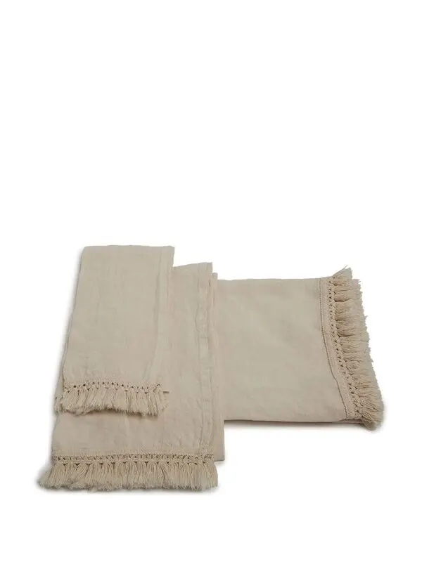 ONCE MILANO Fringed Bath Sheet