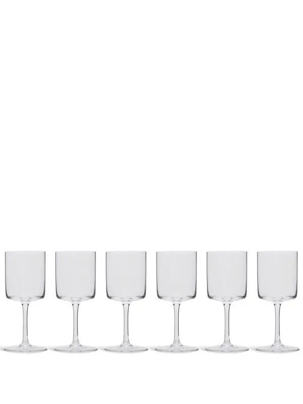 ICHENDORF MILANO Amalfi Set-of-six Water Glasses - White