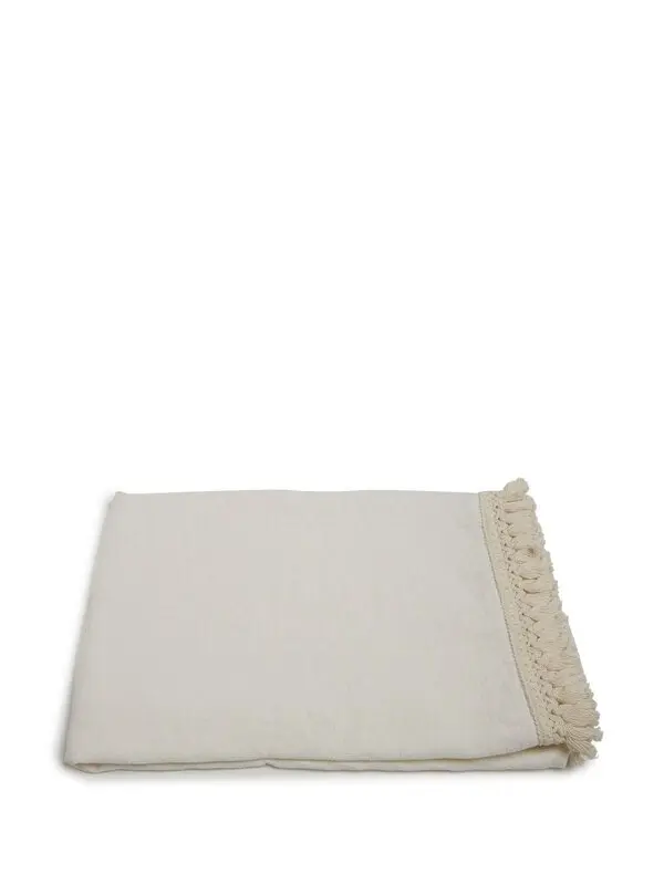 ONCE MILANO Fringed Beach Towel
