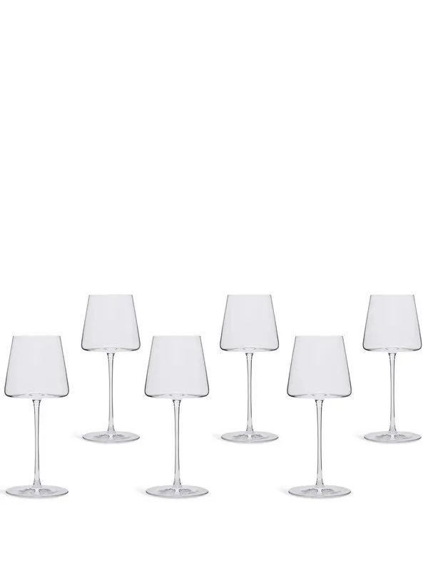 ICHENDORF MILANO Manhattan Set-of-six Wine Glasses - White