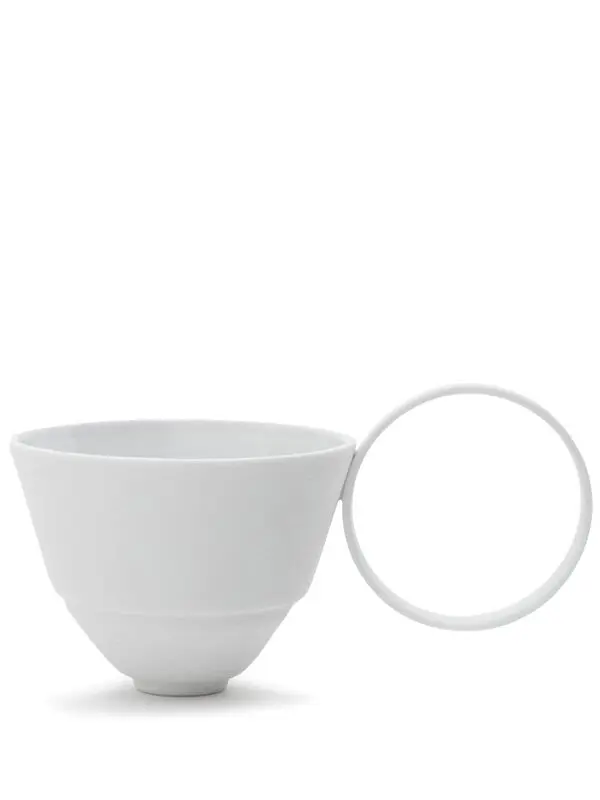 EDITIONS MILANO Circle Set-of-two Teacups - White