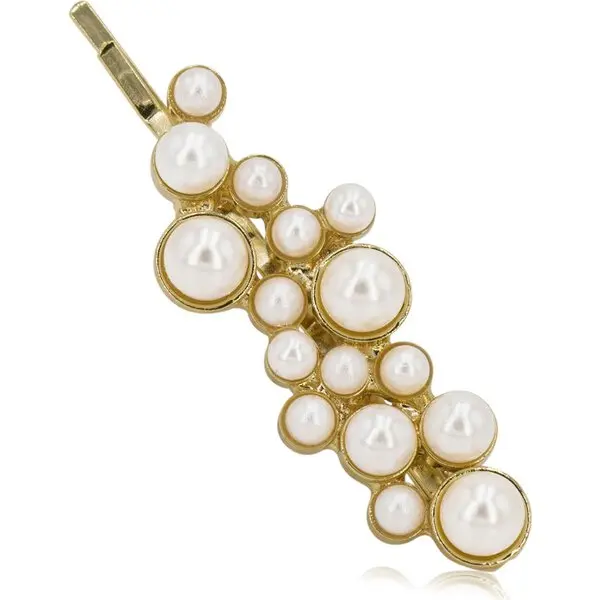 Brides & Hairpins Imitation Pearl Hair Clip - Gold