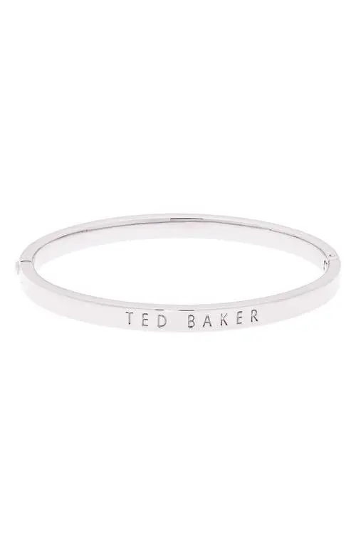 Ted Baker London Clemina Logo Hinge Bangle Bracelet