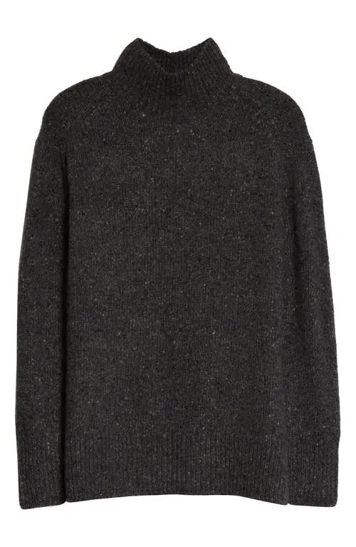 Vince Donegal Wool & Alpaca Blend Turtleneck Sweater