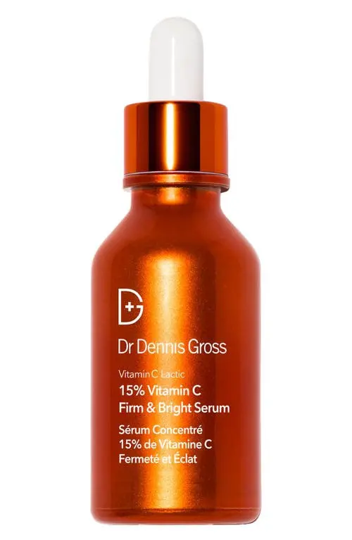 DR. DENNIS GROSS SKINCARE Vitamin C Lactic 15% Firm & Bright Serum - No Color