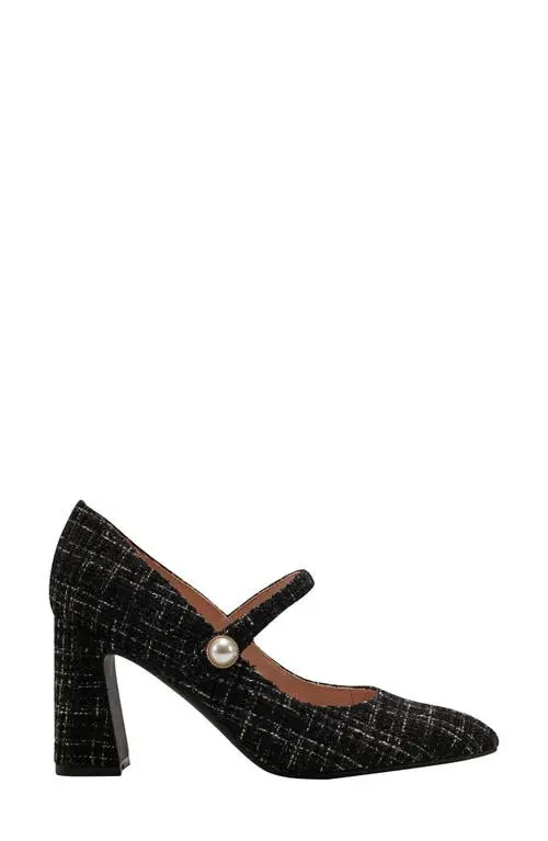 Bandolino Kirsten Pump - Black/white Tweed
