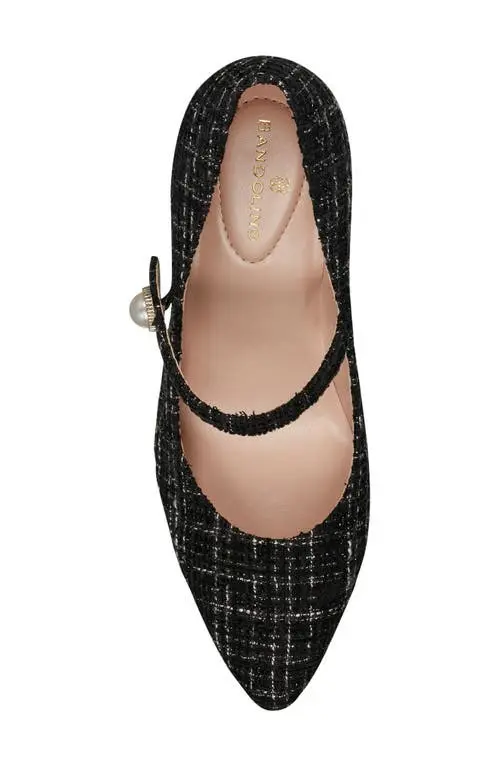 Bandolino Kirsten Pump - Black/white Tweed