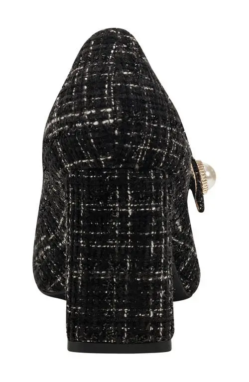 Bandolino Kirsten Pump - Black/white Tweed