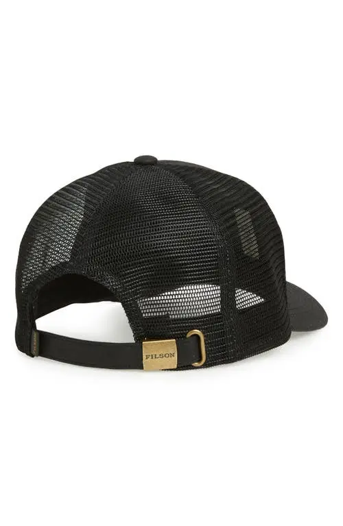 Filson Logger Trucker Cap - Black