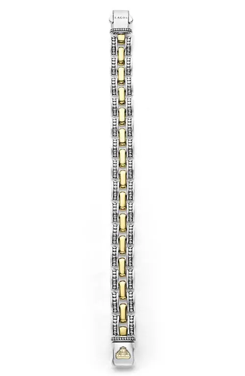 Lagos Gold Caviar Link Bracelet