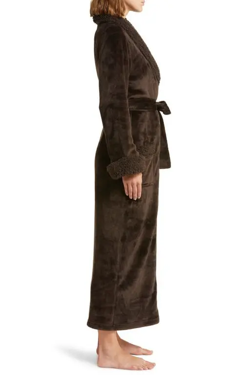 Natori Plush Robe - Espresso