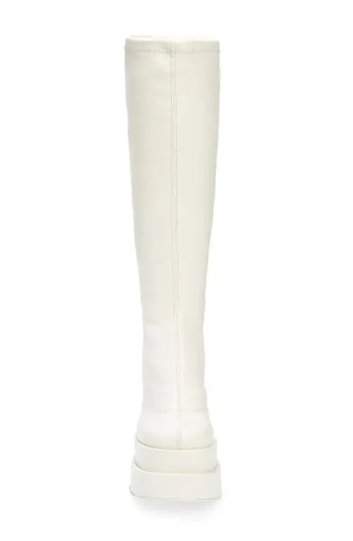 Steve Madden Cypress Platform Boots - Off White
