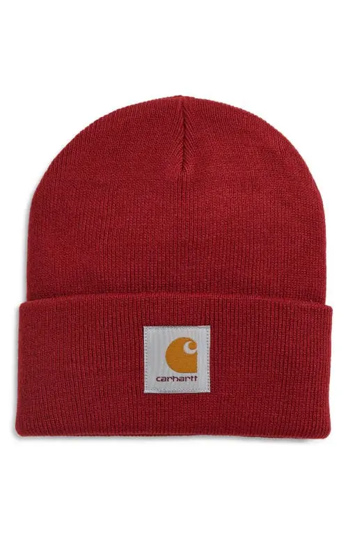 Carhartt Work In Progress Short Watch Beanie - Scarlet