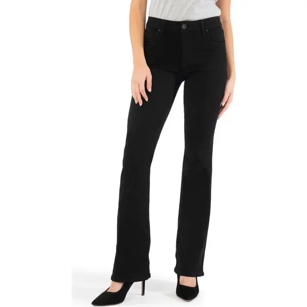 Kut From The Kloth Natalie Bootcut Jeans - Black