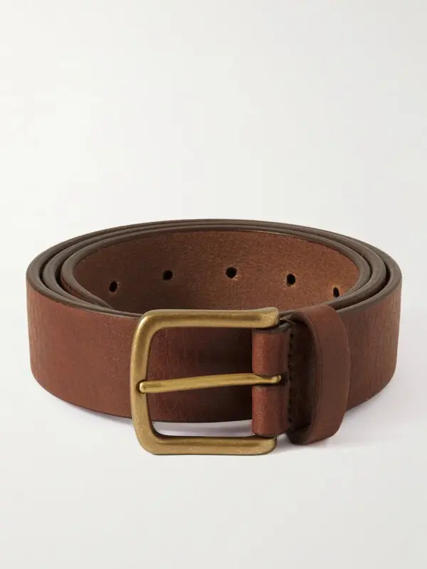 Anderson's 3.5cm Full-grain Leather Belt