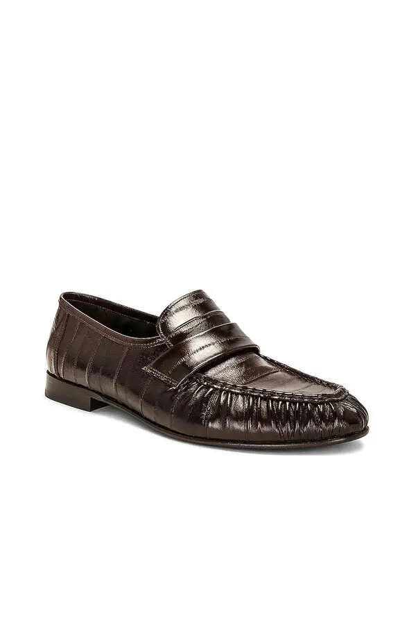 THE ROW Soft Loafer - Brown