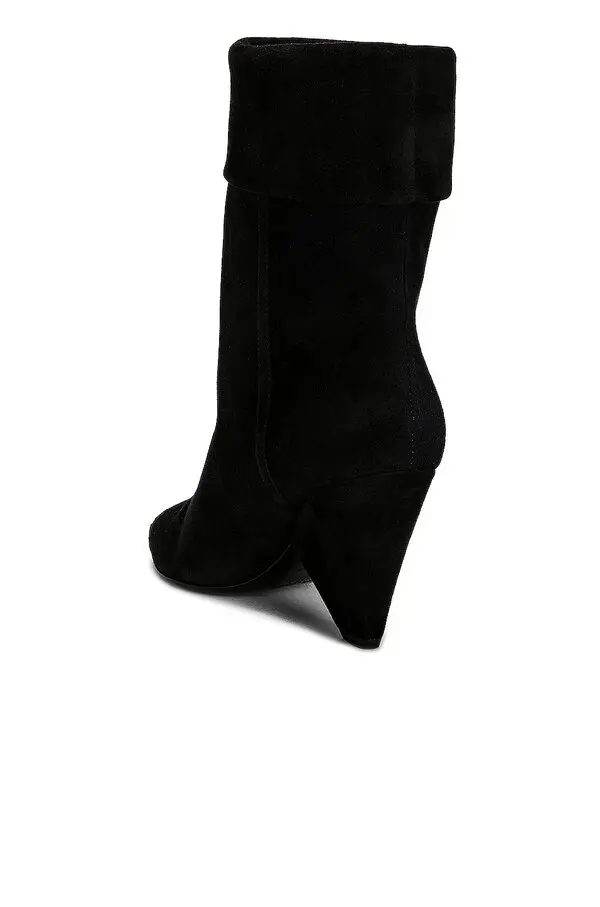 Saint Laurent Liz 85 Boots - Nero