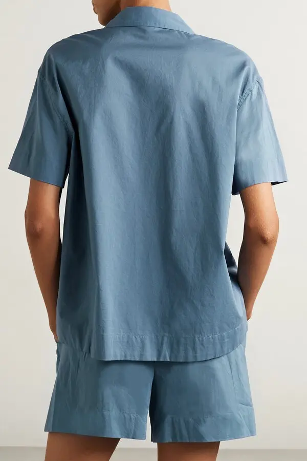 Eberjey Organic Cotton-sateen Pajama Set
