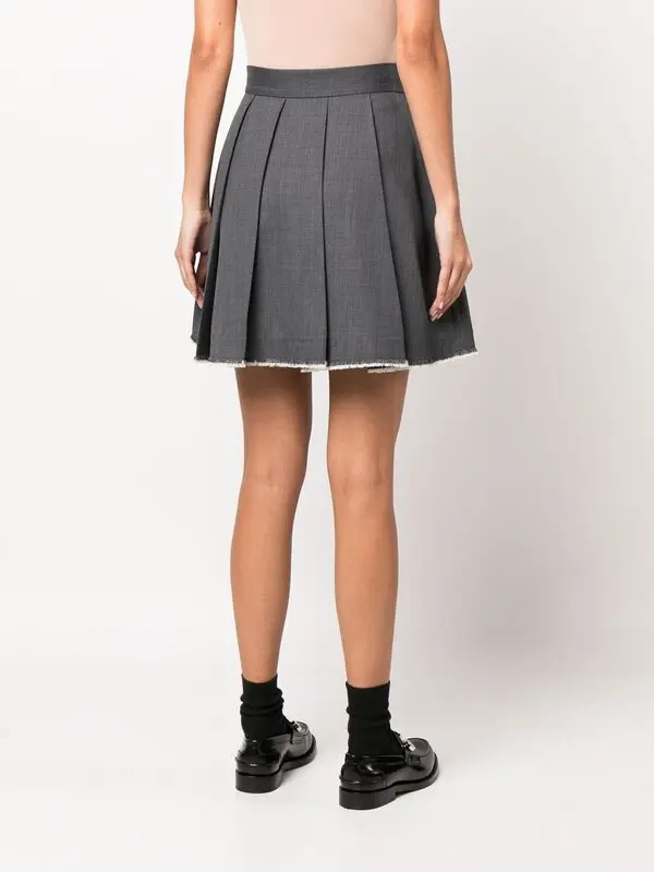 SHUSHU/TONG Pleated A-line Skirt