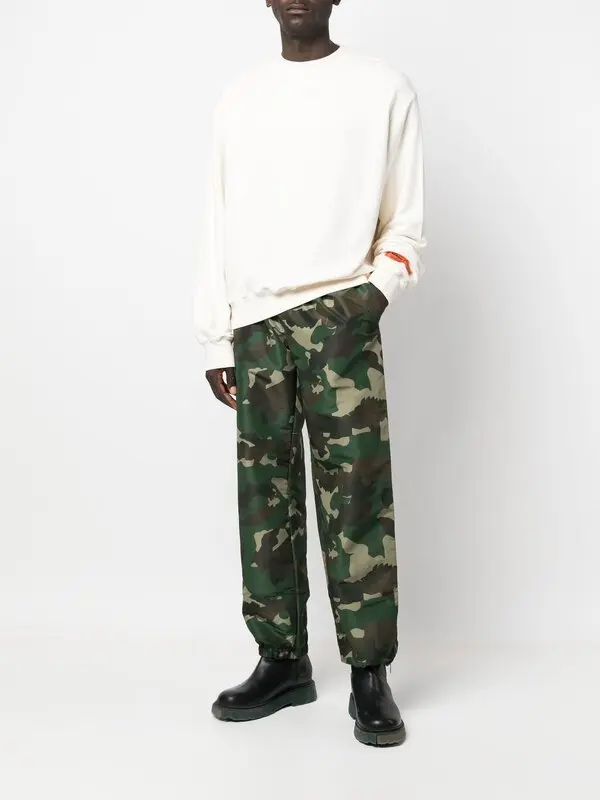 Heron Preston Camo Logo-patch Track-pants