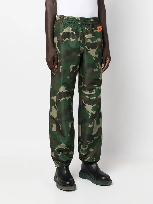 Heron Preston Camo Logo-patch Track-pants