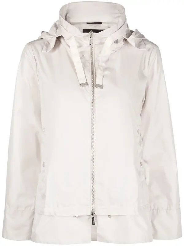 MOORER Sinia Hooded Jacket - White