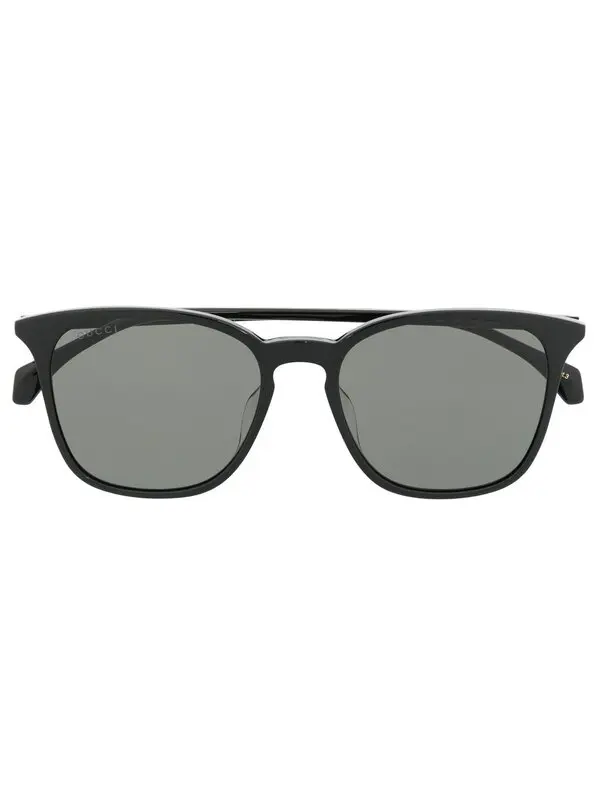 Gucci Logo Square Tinted Sunglasses