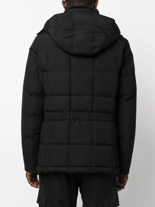 Woolrich Hooded Feather Down Coat