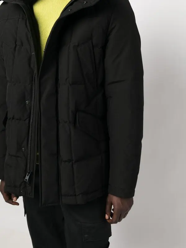 Woolrich Hooded Feather Down Coat