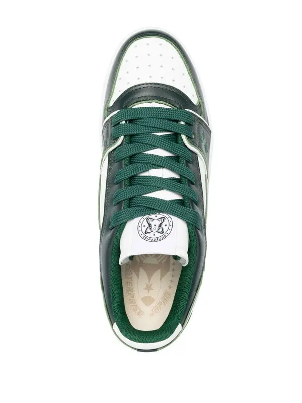 ENTERPRISE JAPAN Rocket M Panelled Lace-up Sneakers - White