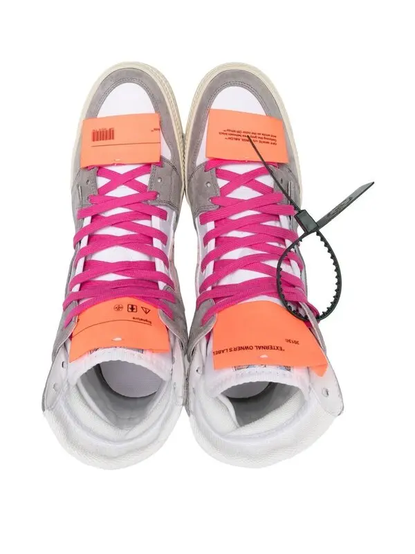 Off-White Lace-up Sneakers - White