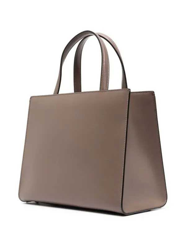FERRAGAMO Vara Bow Detail Leather Tote Bag