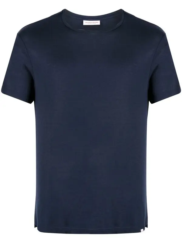 Orlebar Brown Short-sleeve Cashmere T-shirt - Blue