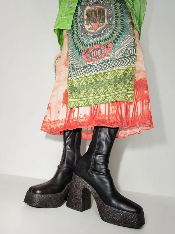 Stella McCartney Skyla Stretch Ankle Boots - Black
