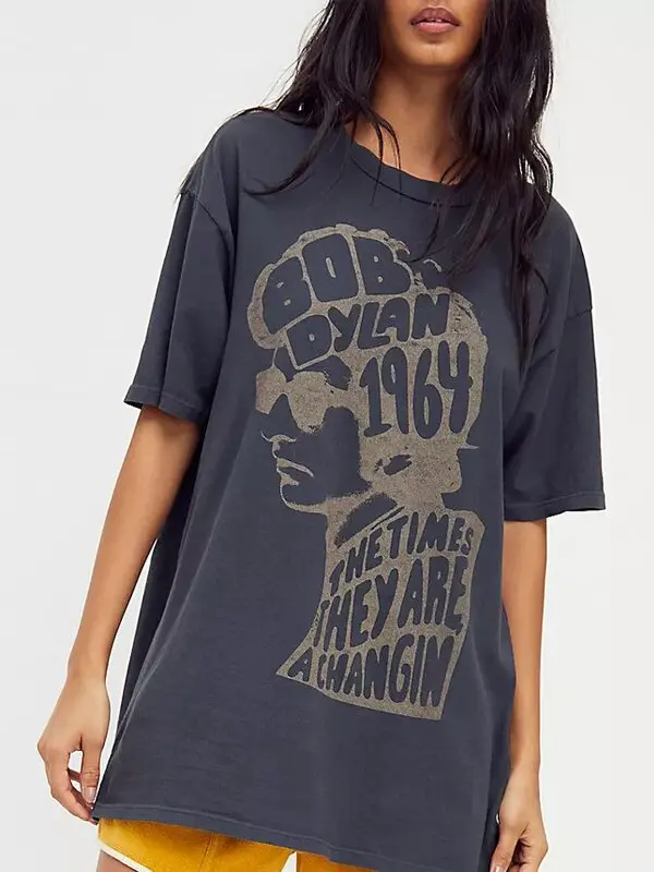 Free People Bob Dylan And The Band Tee