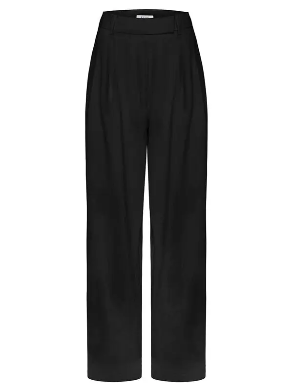 ESSE STUDIOS Cotton Blend Tailored Trousers