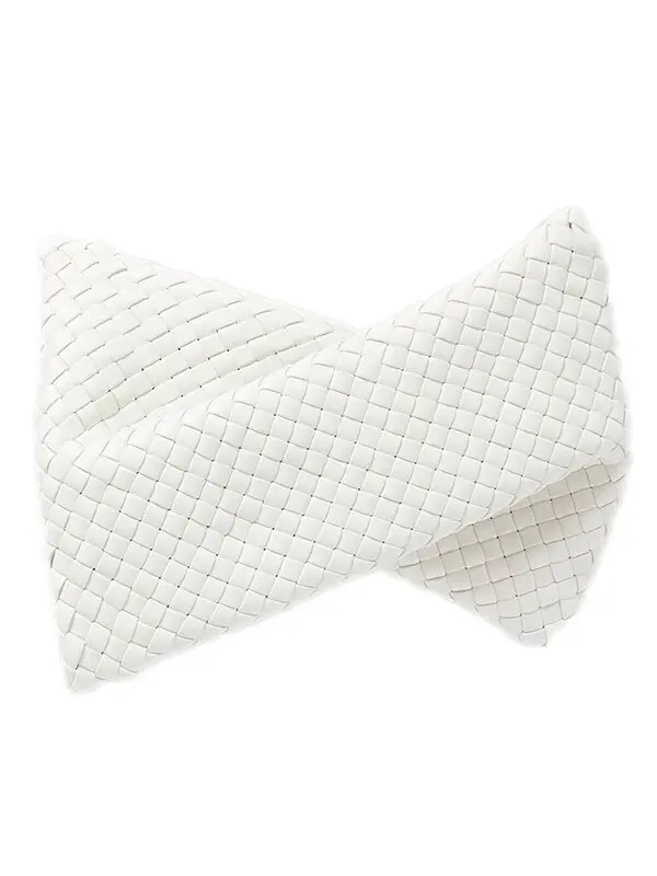 Bottega Veneta Twist Intrecciato Leather Clutch