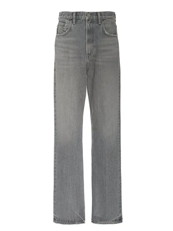 GOLDSIGN The Martin Rigid High-rise Straight-leg Jeans