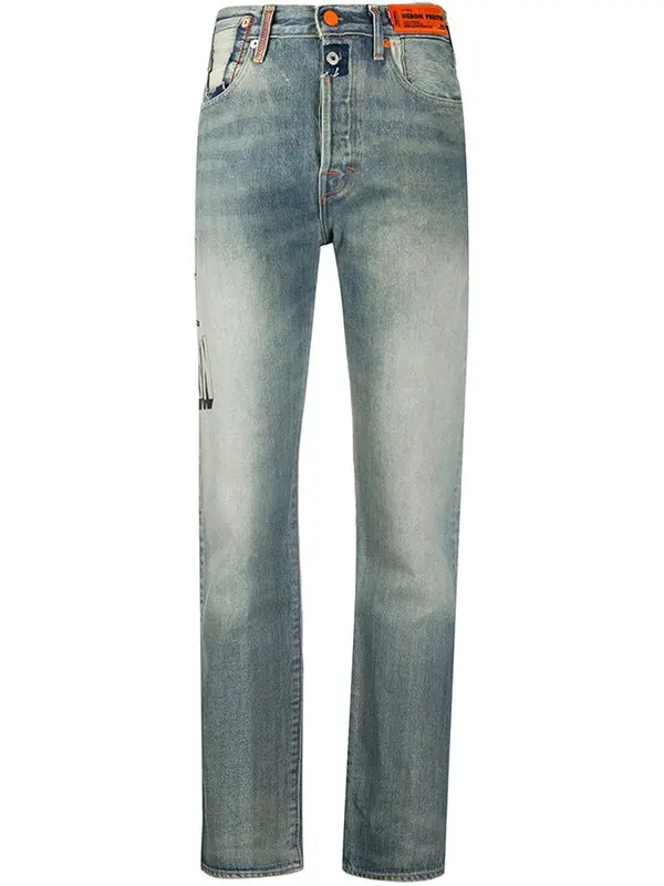 HERON PRESTON X LEVI'S Straight Leg Jeans