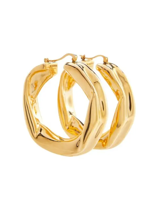 JIL SANDER Hoop Earrings