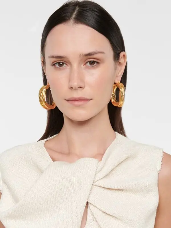 JIL SANDER Hoop Earrings